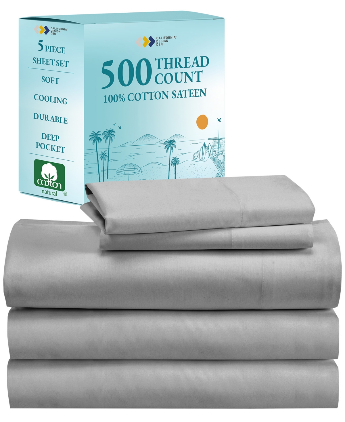 Click here for 100 Extra Long Staple  500 Thread Count Sateen Wea... prices