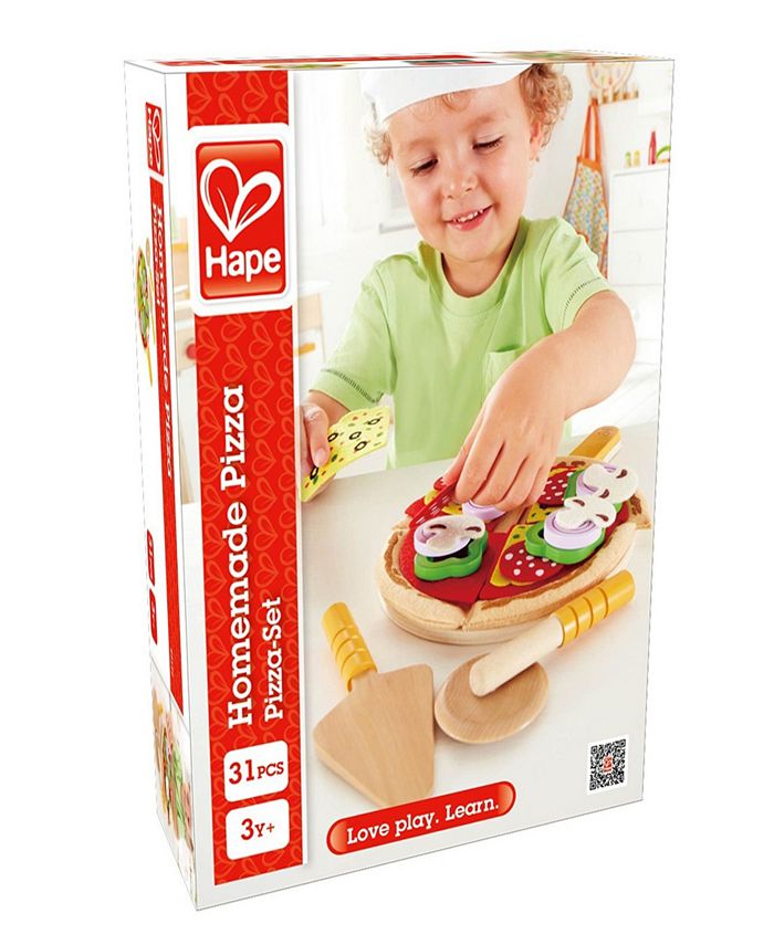 Hape Homemade Pizza Kitchen Food Playset - Macy's