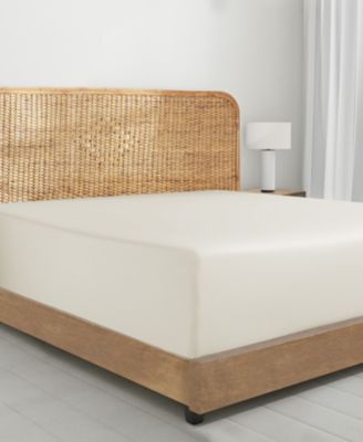 Cool Percale Fitted Sheet Only, 100% Organic Cotton, Fully Elasticized ...