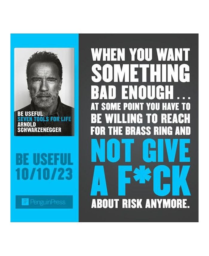 Barnes & Noble Be Useful- Seven Tools for Life by Arnold Schwarzenegger ...