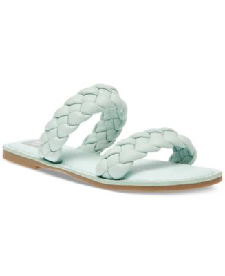 DV Dolce Vita Women's Jocee Double Band Braided Slide Flat Sandals - Macy's
