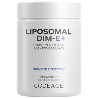 Codeage Liposomal DIM Supplement - 4 Months Supply of DIM Vitamins and ...