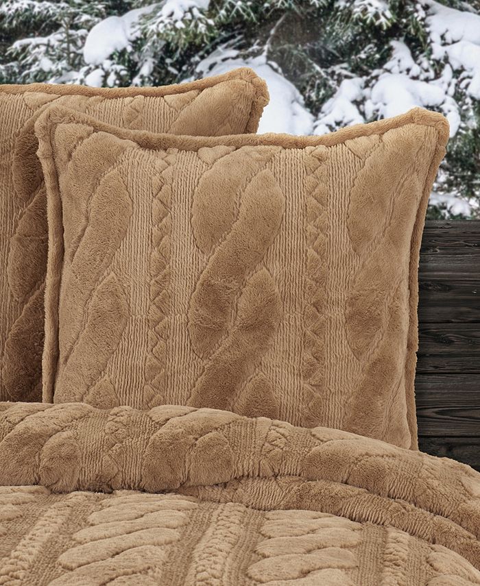 J Queen New York Cava Quilted Sham, European - Macy's