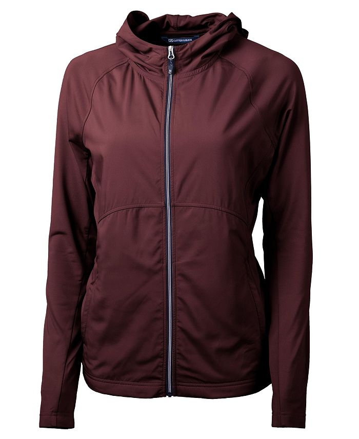 Cutter & Buck Adapt Eco Knit Hybrid Recycled Womens Full Zip Jacket ...