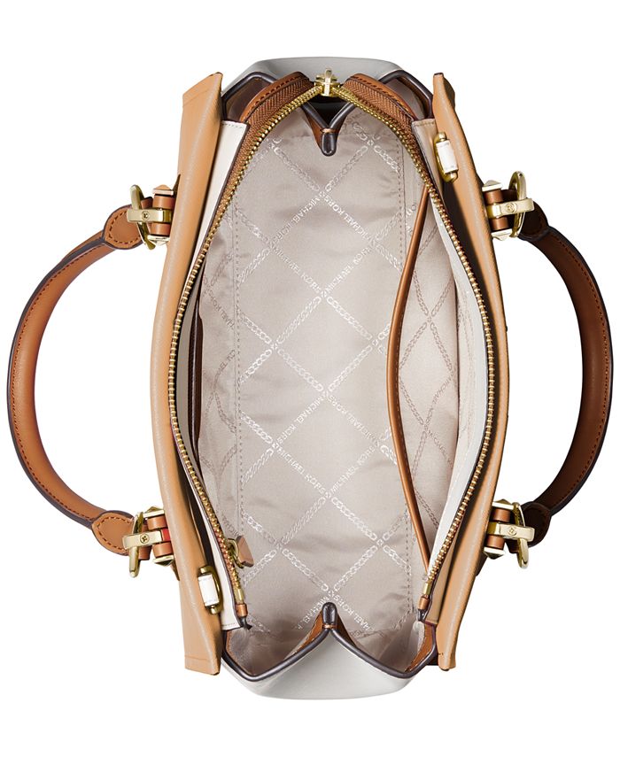 Michael Kors Marilyn Medium Leather Satchel - Macy's