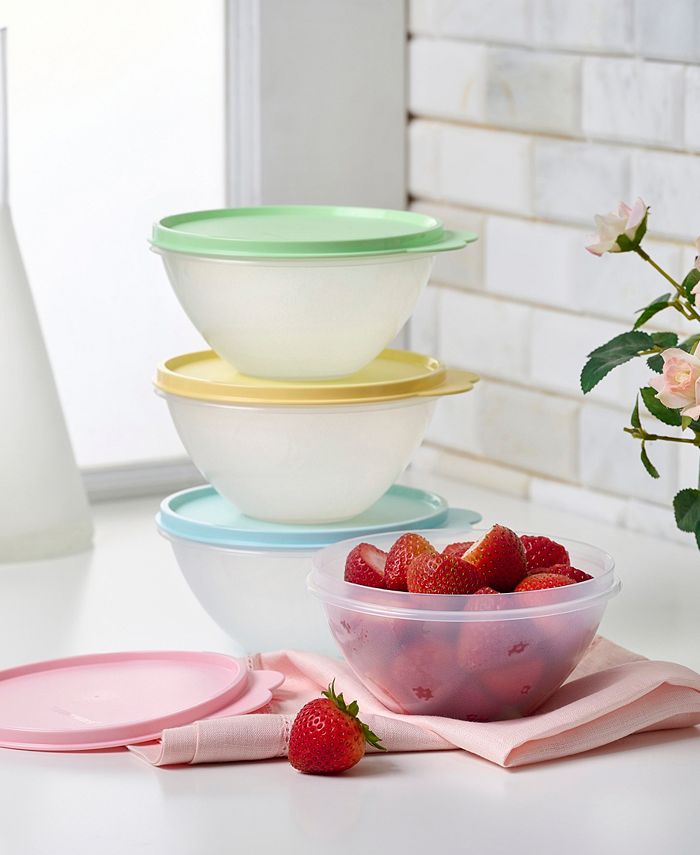 Tupperware Wonderlier 4 Pack 2 Cup Container Set - Macy's