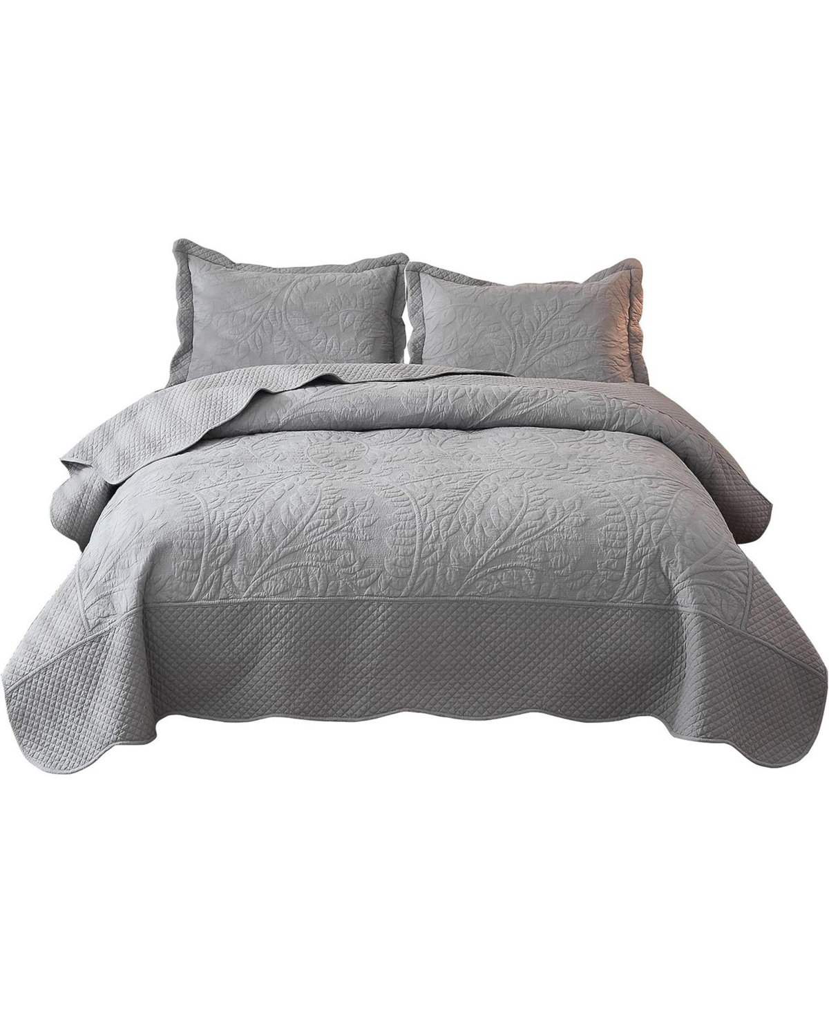 Click here for MarCielo 100 Cotton Oversized Bedspread Quilt Set... prices