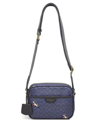 Radley London Heirloom Ski Dog Polyester Mini Zip Top Crossbody - Macy's