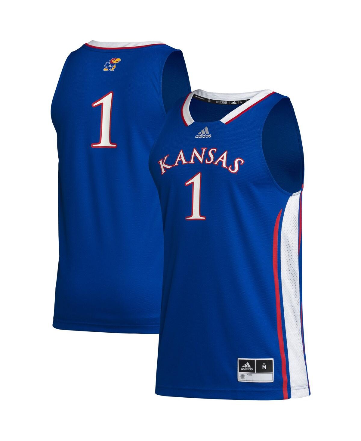 Click here for Adidas Mens #1 Kansas Jayhawks Team Swingman Jerse... prices