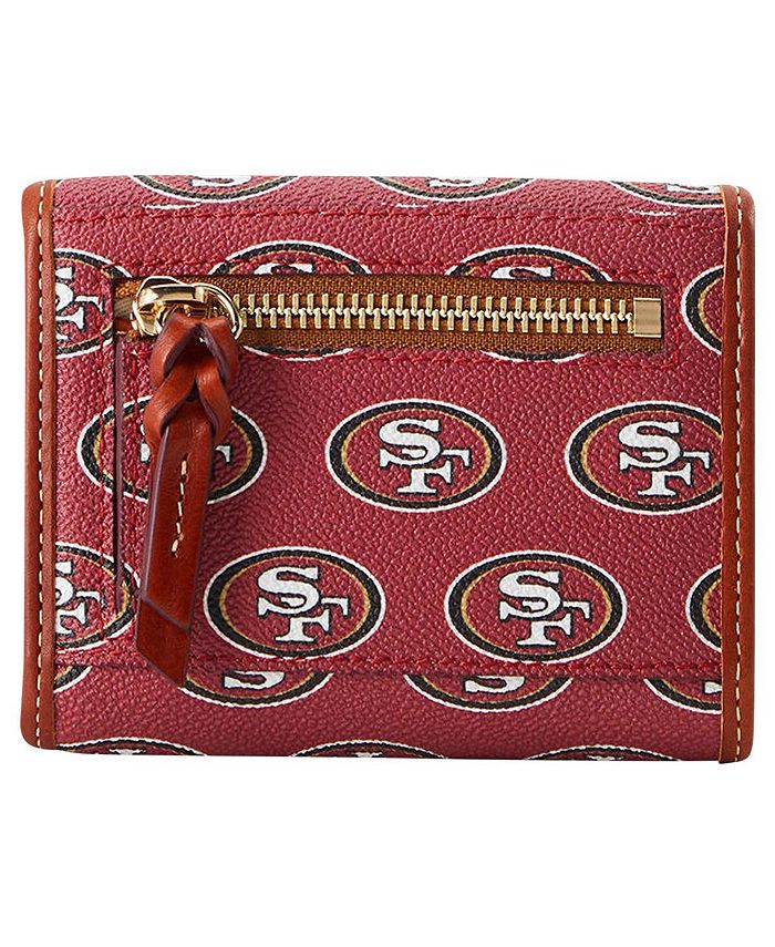 Dooney & Bourke Women's San Francisco 49ers Flap Credit Card Wallet ...