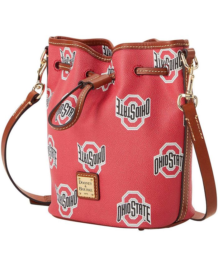Dooney & Bourke Women's Ohio State Buckeyes Monogram Drawstring Purse ...