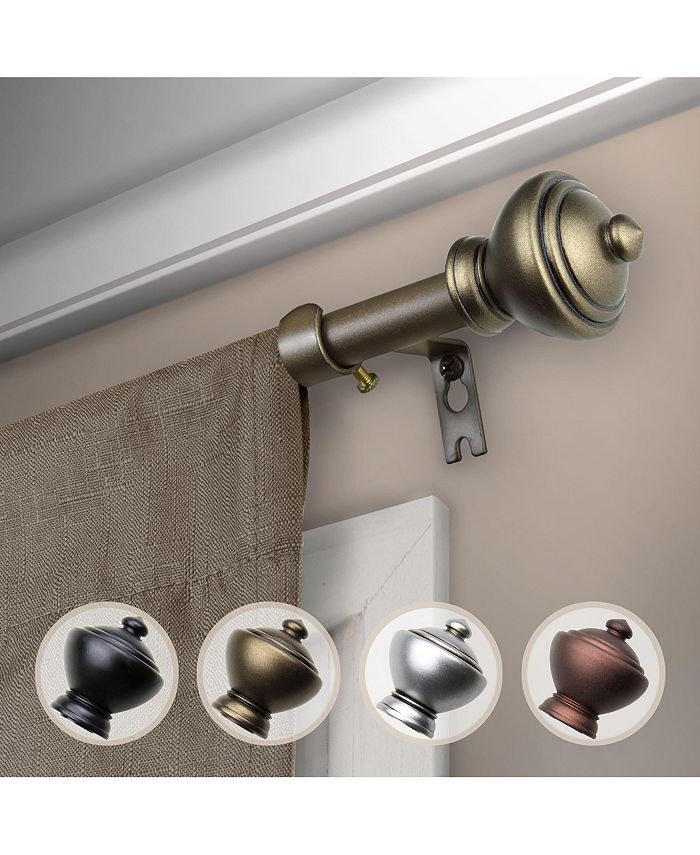 Rod Desyne Savannah 5/8" Curtain Rod 48-84" - Macy's