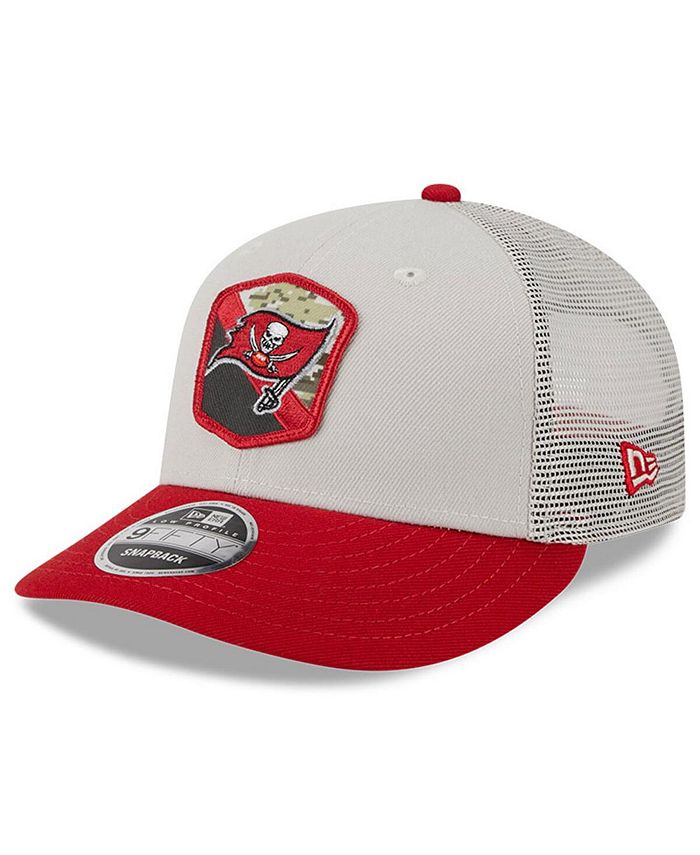 New Era Men's Stone, Scarlet Tampa Bay Buccaneers 2023 Salute To ...