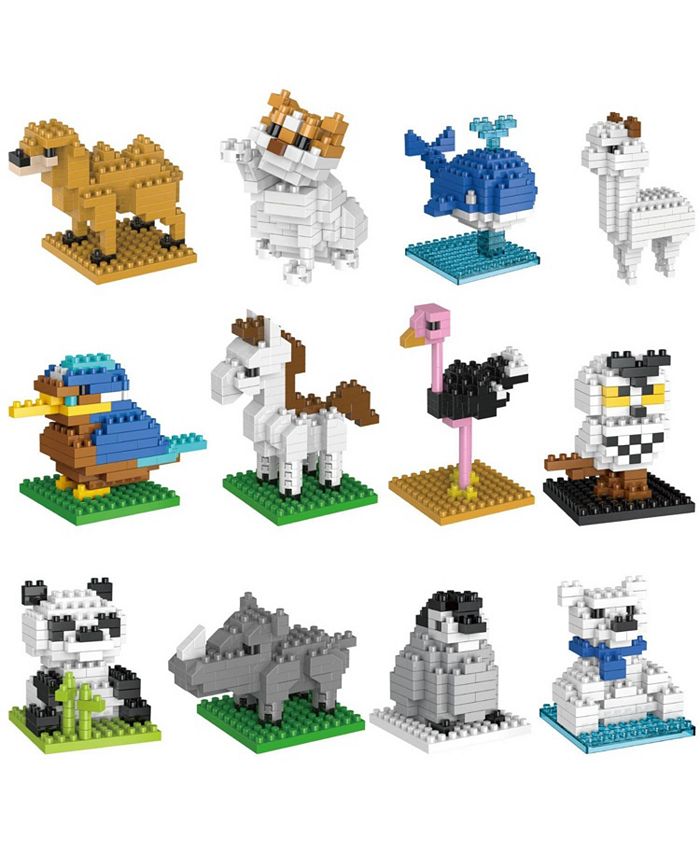 Fun Little Toys Mini Animals Building Bricks - Macy's