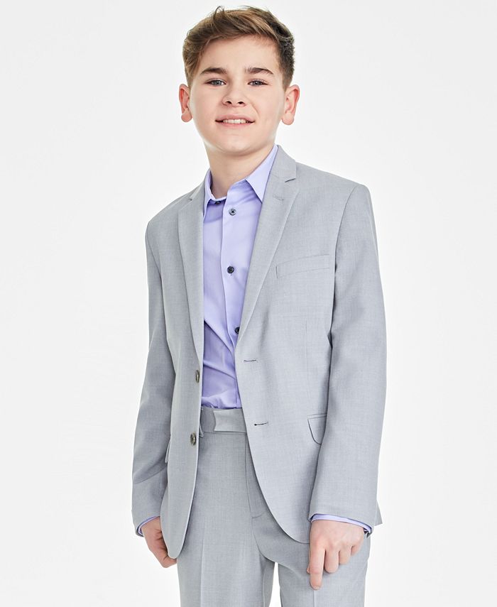 Calvin Klein Big Boys Slim-Fit Infinite Stretch Suit Jacket - Macy's