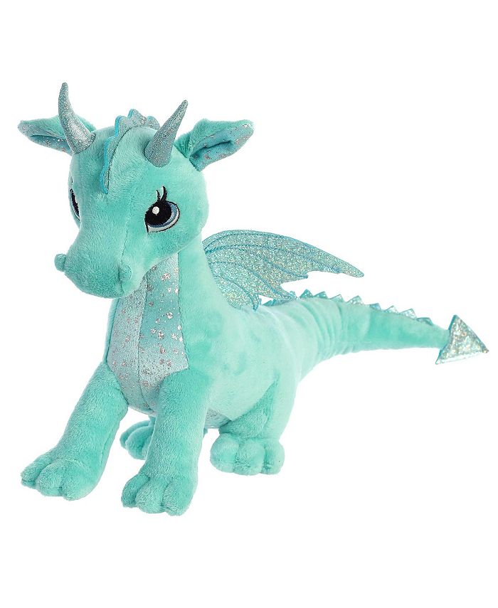 Aurora Medium Willow Dragon Sparkle Tales Enchanting Plush Toy Blue 12 ...