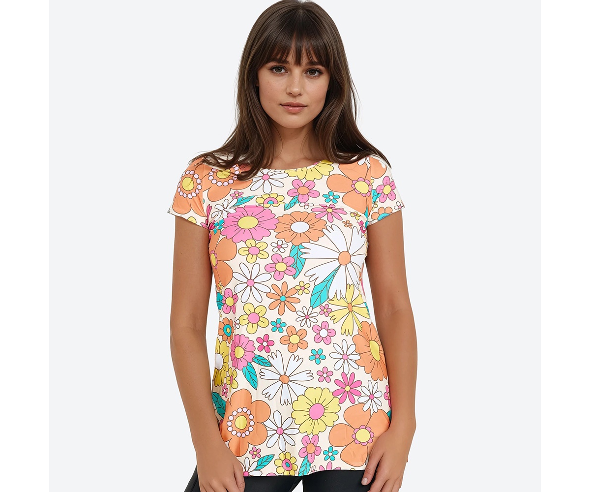 Click here for Calypsa Womens Anna Swim Tunic - Open Miscellaneou... prices