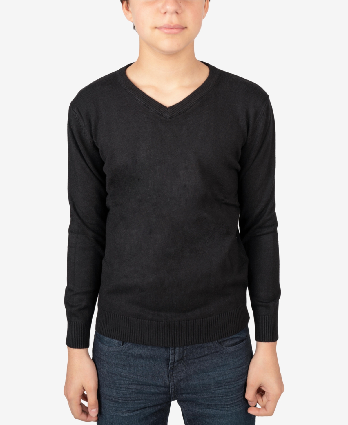 Click here for Xray Boys Basic V-Neck Sweater - Black prices