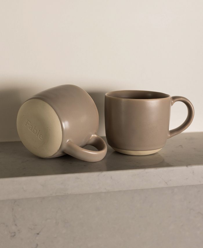 Fable Mugs, Set of 4 - Macy's