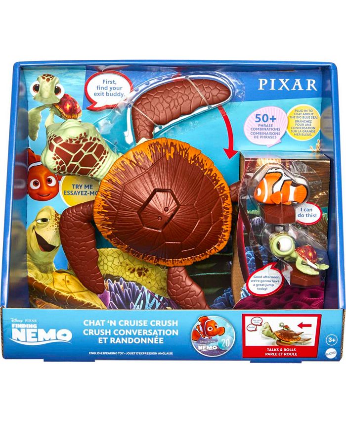 Disney Pixar Finding Nemo Crush Talking Action Figure, Chat 'N Cruise ...