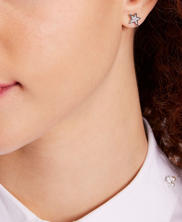 kate spade new york Pavé Star Stud Earrings - Macy's
