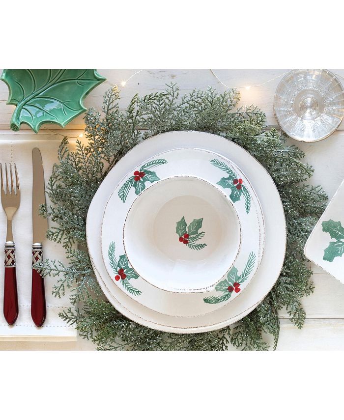VIETRI Lastra Evergreen Dinnerware Salad Plate - Macy's
