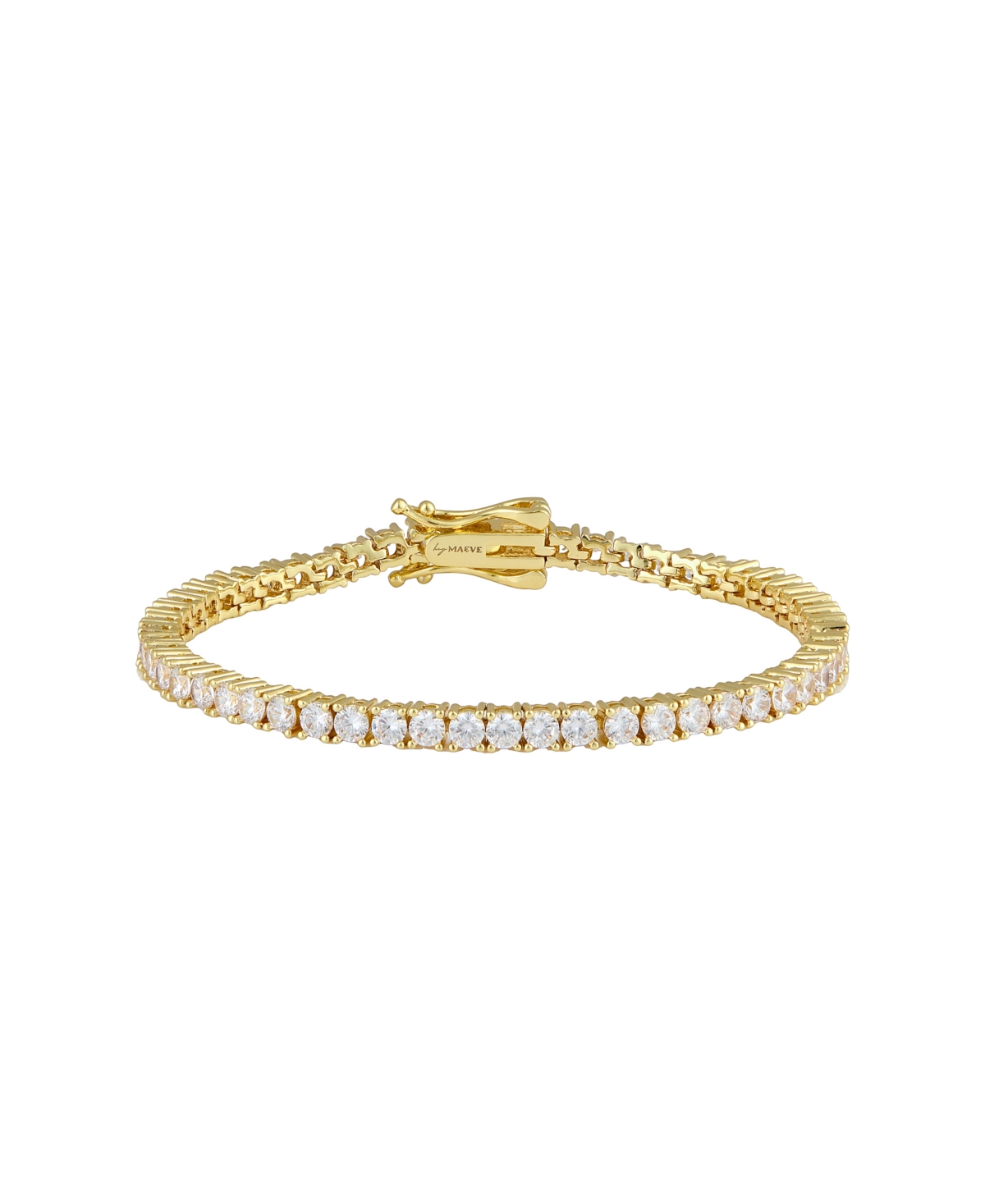 Click here for Heymaeve 18k Gold Plated Stainless Steel Tennis Br... prices