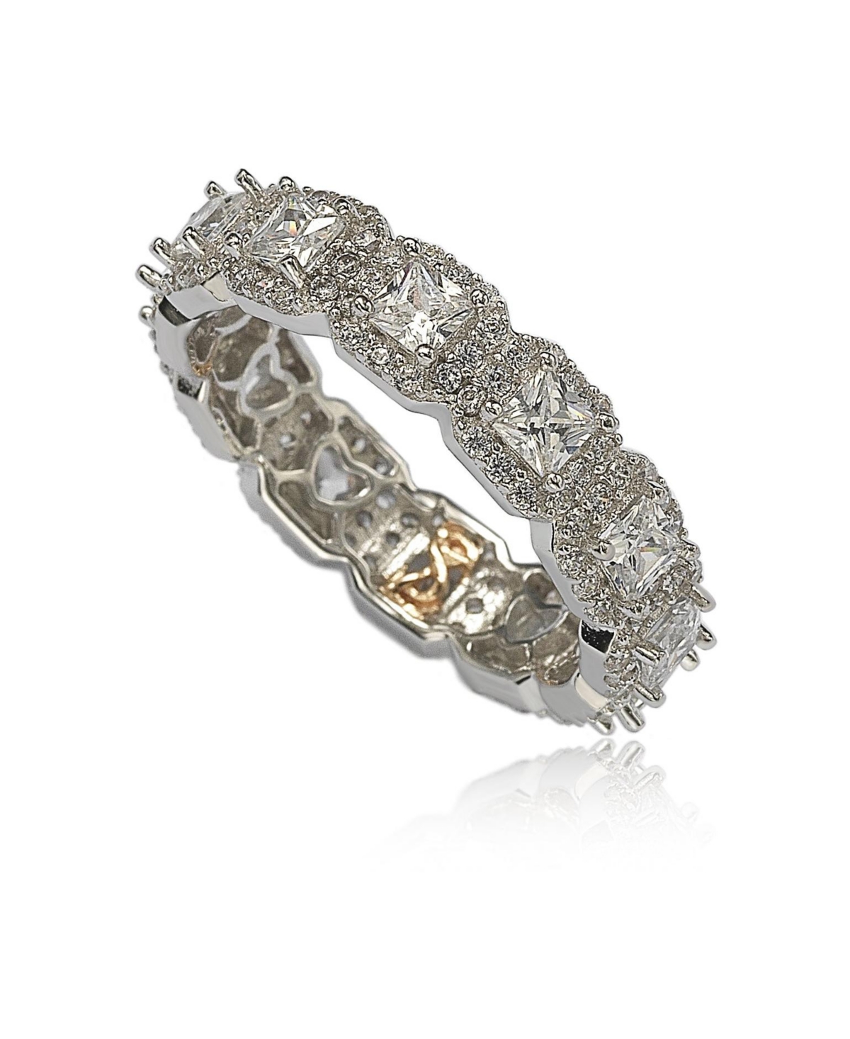 Click here for Suzy Levian Sterling Silver Cubic Zirconia Princes... prices