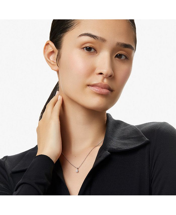 Ana Luisa Silver Delicate Solitaire Pendant - Elise Pendant Silver - Macy's