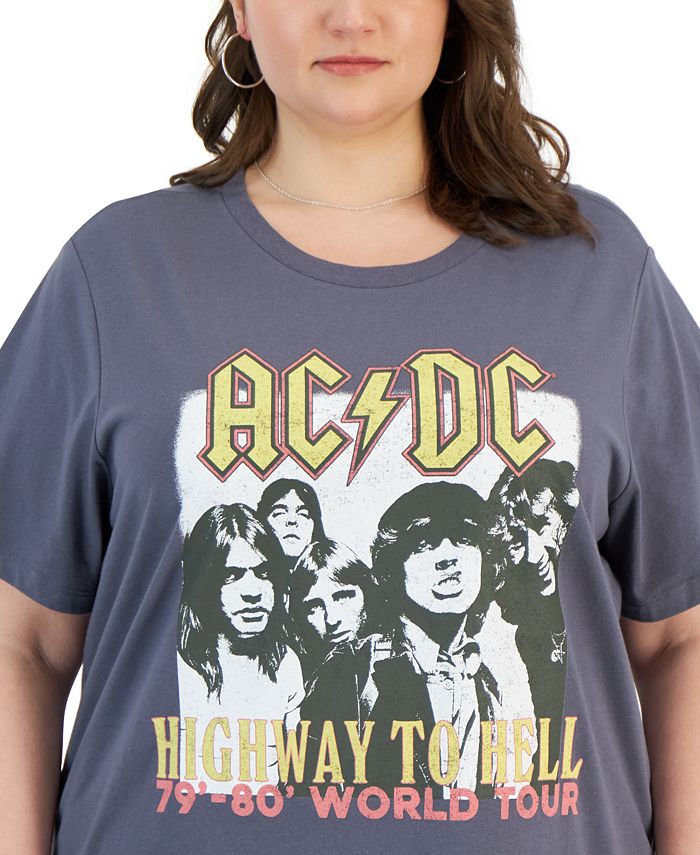 Grayson Threads The Label Trendy Plus Size Ac Dc Graphic T Shirt Macys