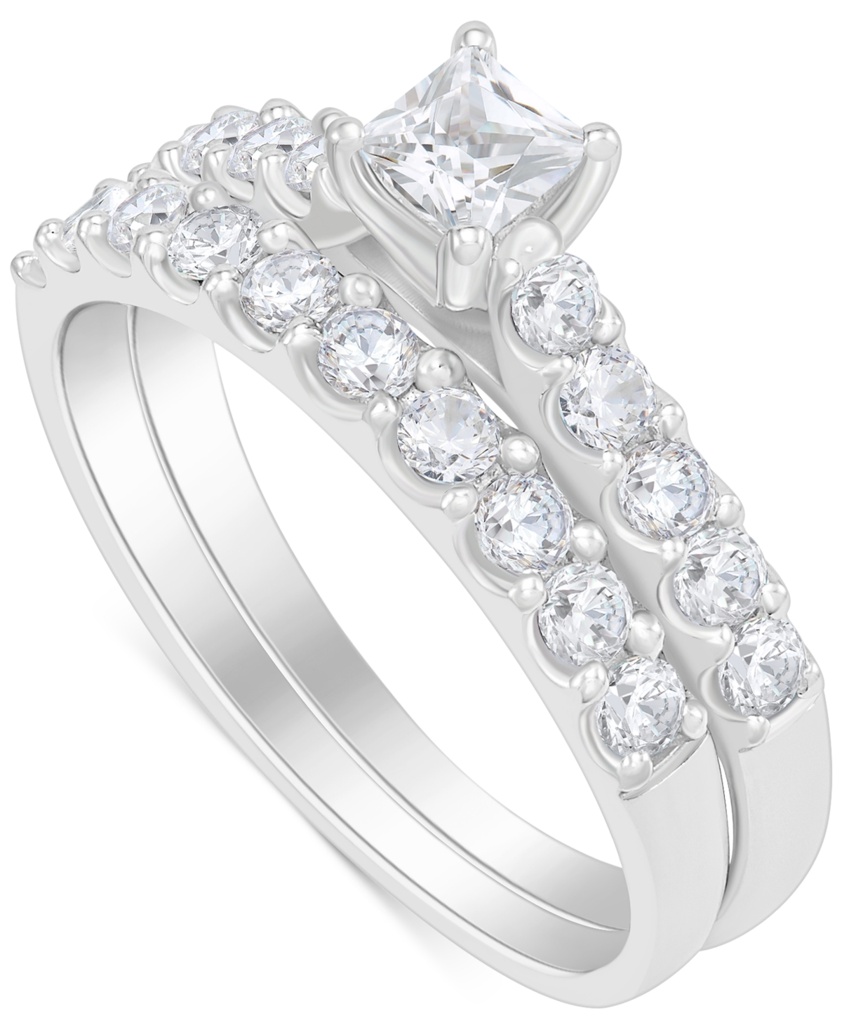Click here for Diamond Princess-Cut Bridal Set (1 ct. t.w.) in 14... prices