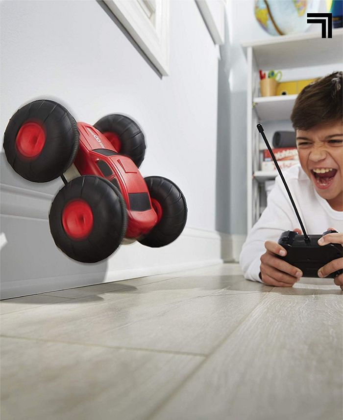 Sharper Image Remote Control Cars Flip Stunt Rally Toy, 2-in-1 ...