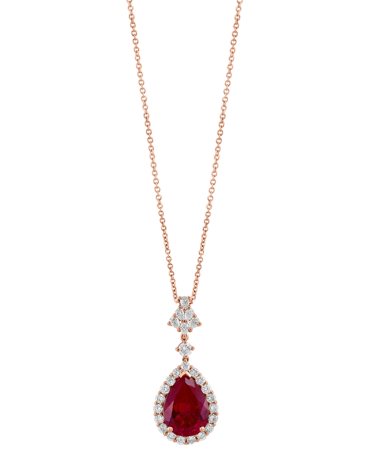 Click here for Effy Lab Grown Ruby (7-1/8 ct. t.w) & Lab Grown Di... prices