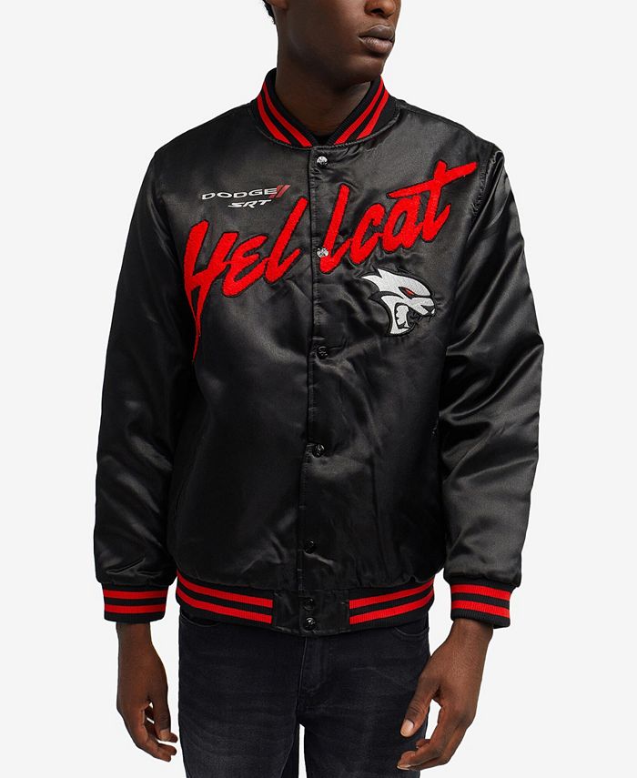 Reason Men's Dodge Hellcat Flame Varsity Jacket - Macy's