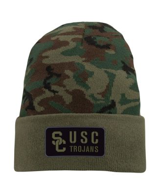 Men's Nike Camo USC Trojans Military-Inspired Pack Cuffed Knit Hat - Macy's
