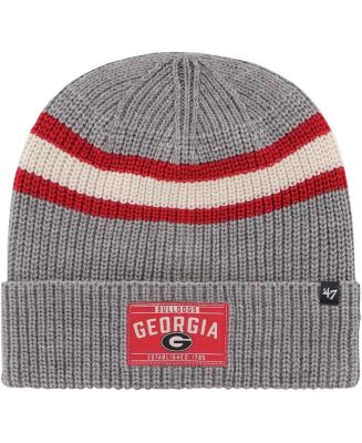 Men's '47 Brand Charcoal Georgia Bulldogs Penobscot Cuffed Knit Hat ...