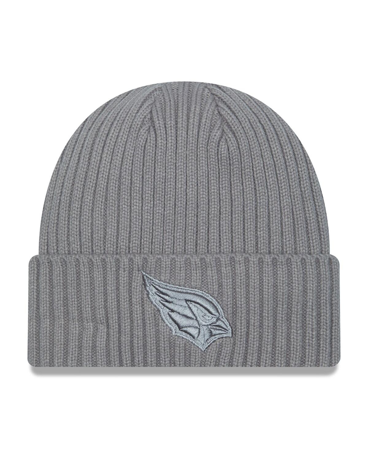 Click here for Mens New Era Gray Arizona Cardinals Color Pack Cuf... prices