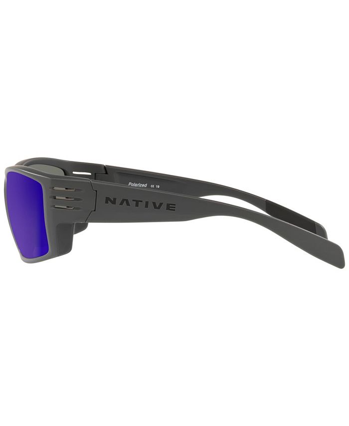 Native Eyewear Native Men's Raghorn Polarized Sunglasses, Mirror Polar ...
