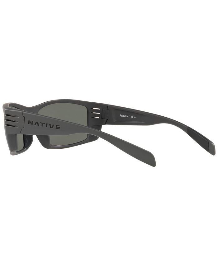 Native Eyewear Native Men's Raghorn Polarized Sunglasses, Mirror Polar ...