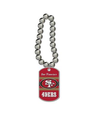 Men's and Women's Mojo Licensing San Francisco 49ers Jumbo Dog Tag ...