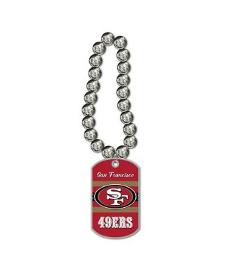 Men's and Women's Mojo Licensing San Francisco 49ers Jumbo Dog Tag ...