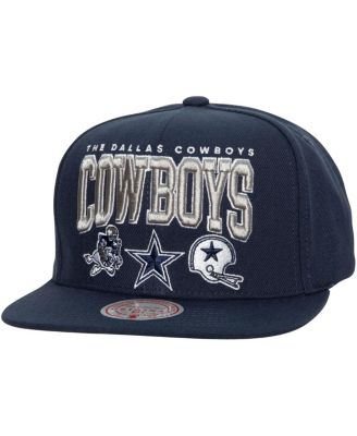 Men's Mitchell & Ness Navy Dallas Cowboys Champ Stack Snapback Hat - Macy's