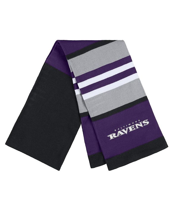 WEAR by Erin Andrews Women's Baltimore Ravens Stripe Glove and Scarf ...