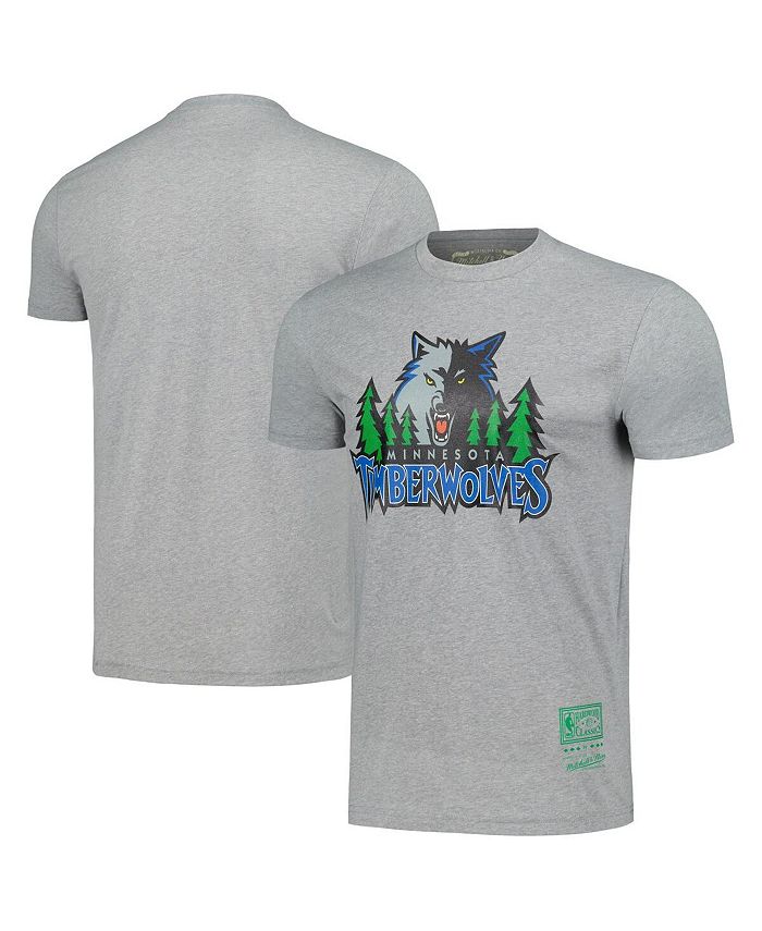 Mitchell & Ness Men's and Women's Gray Minnesota Timberwolves Hardwood ...