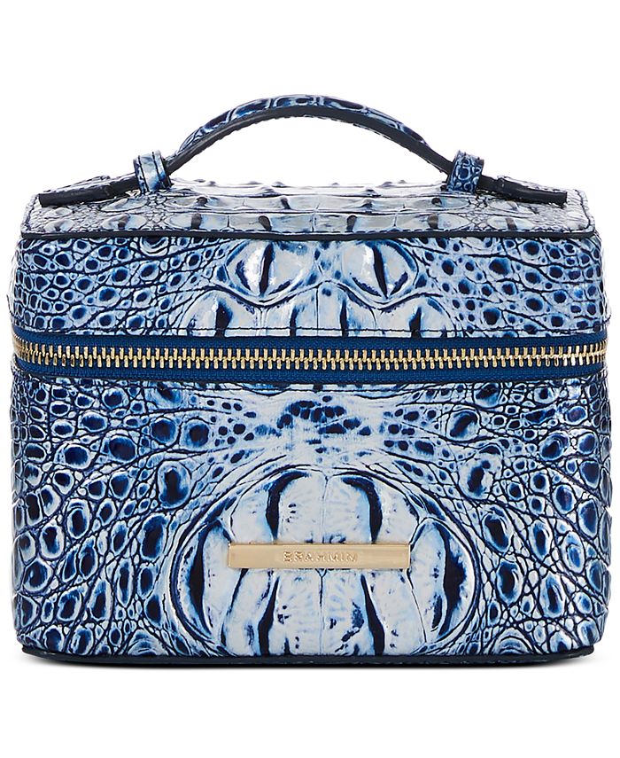 Brahmin Charmaine Leather Travel Cosmetic Case - Macy's