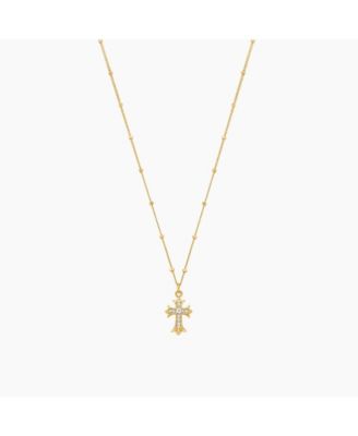Macys sideways cross necklace store