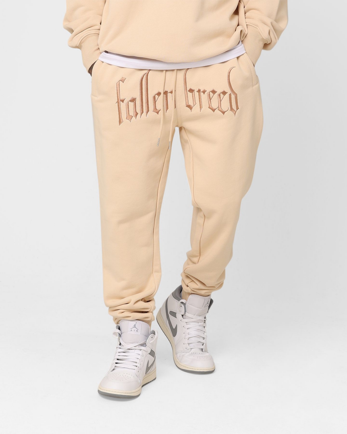 Click here for Fallen Breed Mens Logo Sweatpants - Nude prices