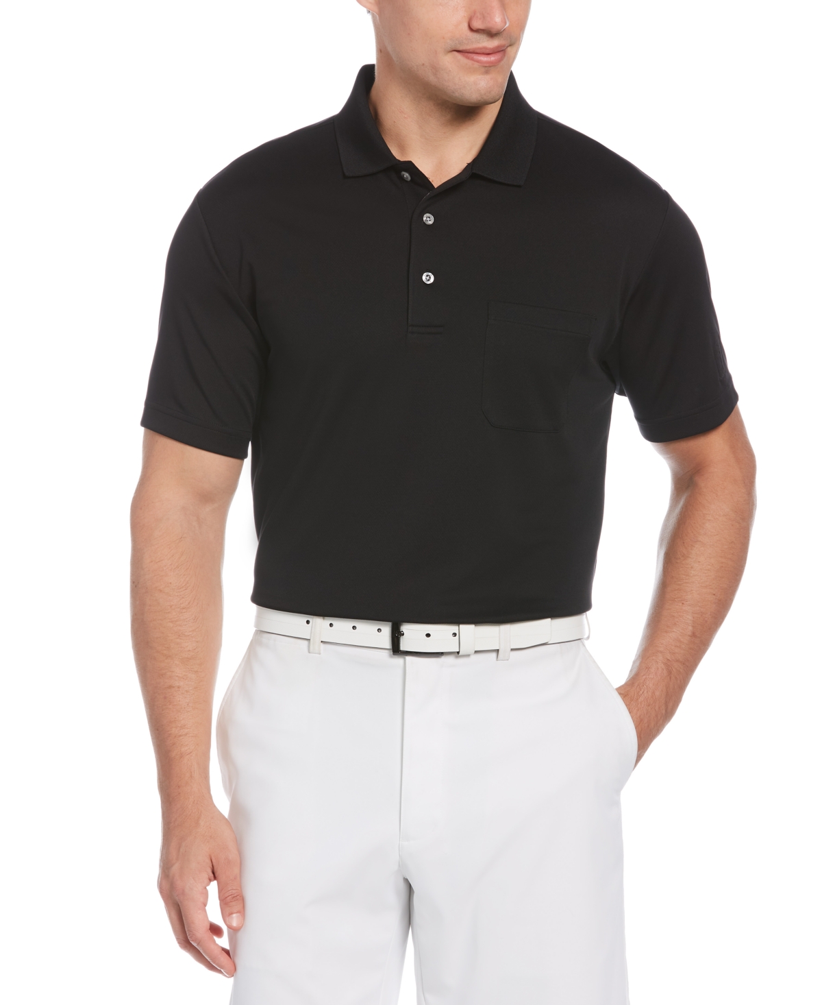 Click here for Pga Tour Mens Airflux Solid Mesh Short Sleeve Golf... prices