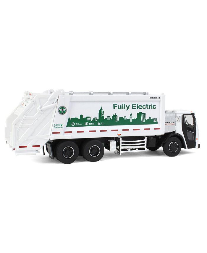 Greenlight Collectibles Green light Collectibles 1/64 Mack LR Electric Rear Loader Refuse Truck ...
