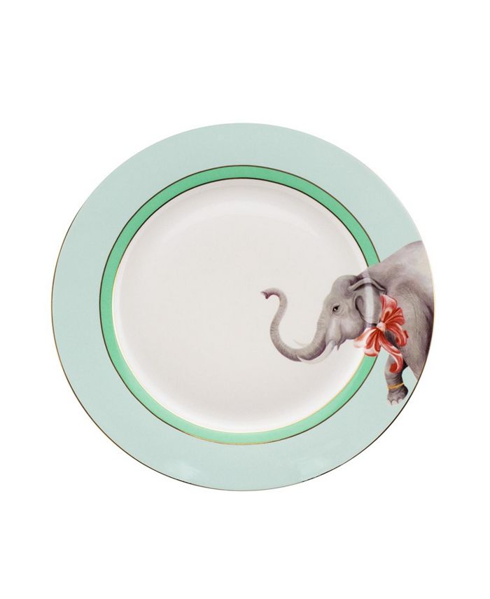 Yvonne Ellen Animal Dinner Plates, Set of 4 - Macy's